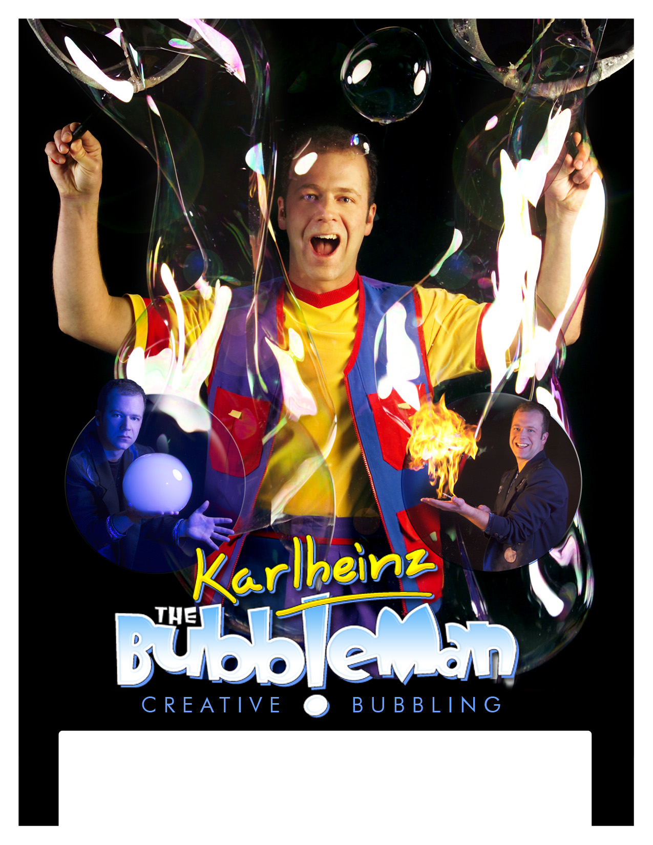 Downloadable Bubbleman Poster